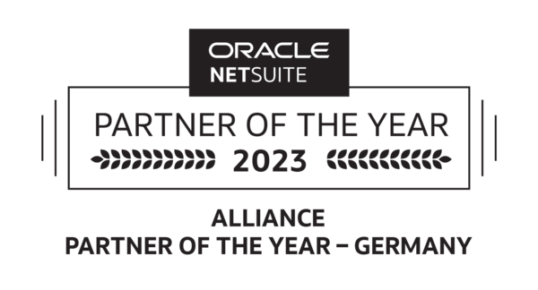 NetSuite Alliance Partner of the Year 2023 Germany